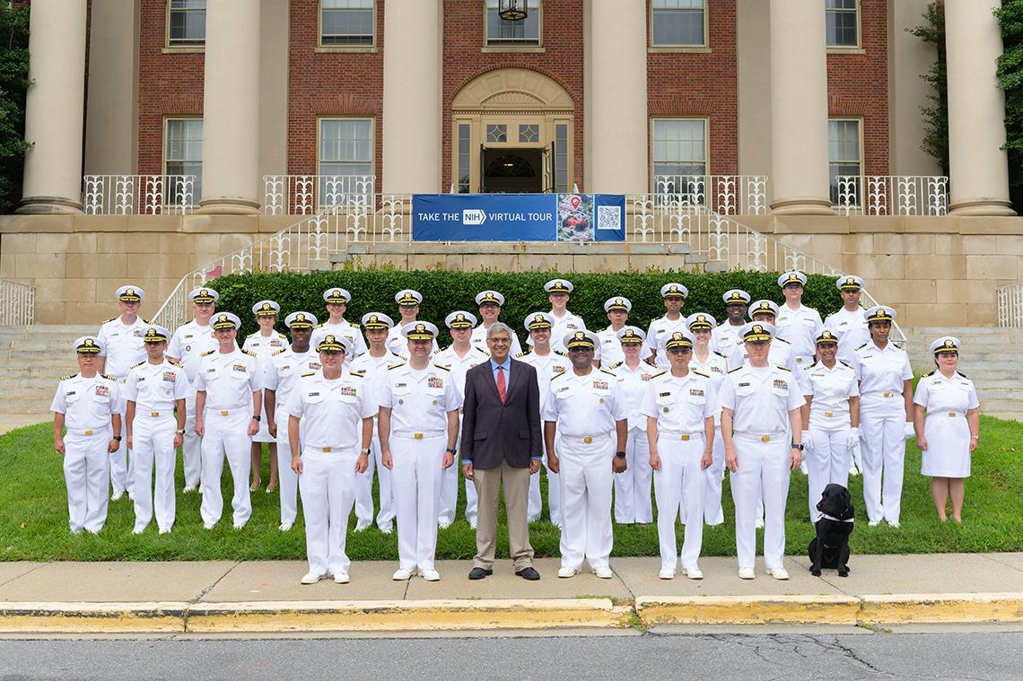 USPHS Raises Flag, Honors its History | NIH Record