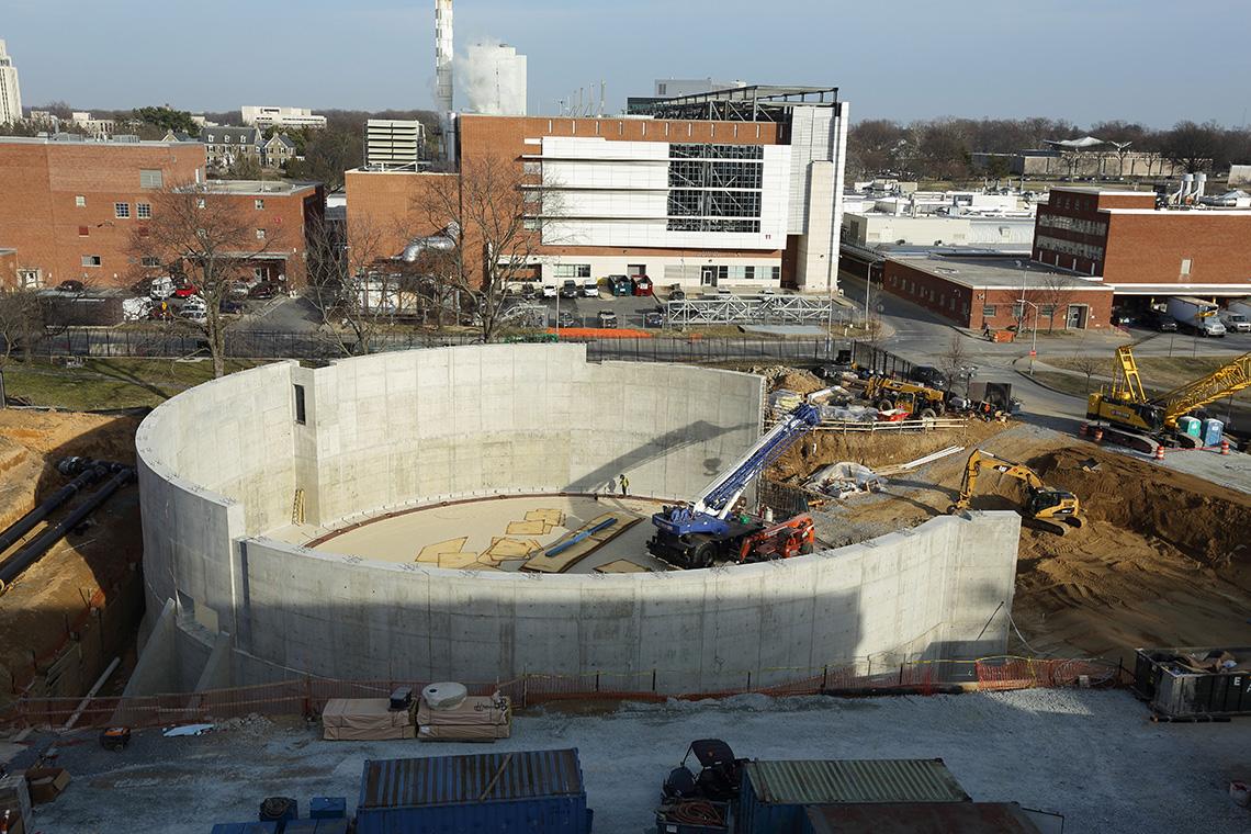 Progress Made on Water Tanks on Campus | NIH Record