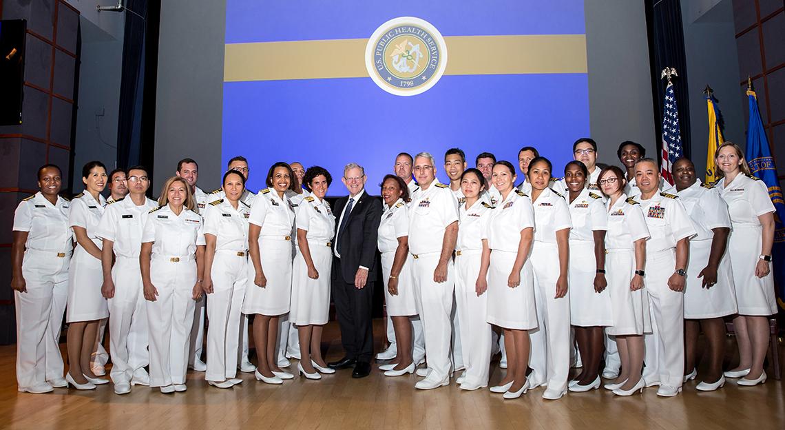 PHS Ceremony Promotes 24 Officers | NIH Record