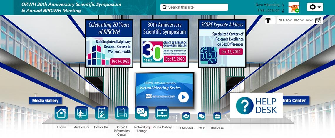 ORWH Launches 30th Anniversary Virtual Environment | NIH Record