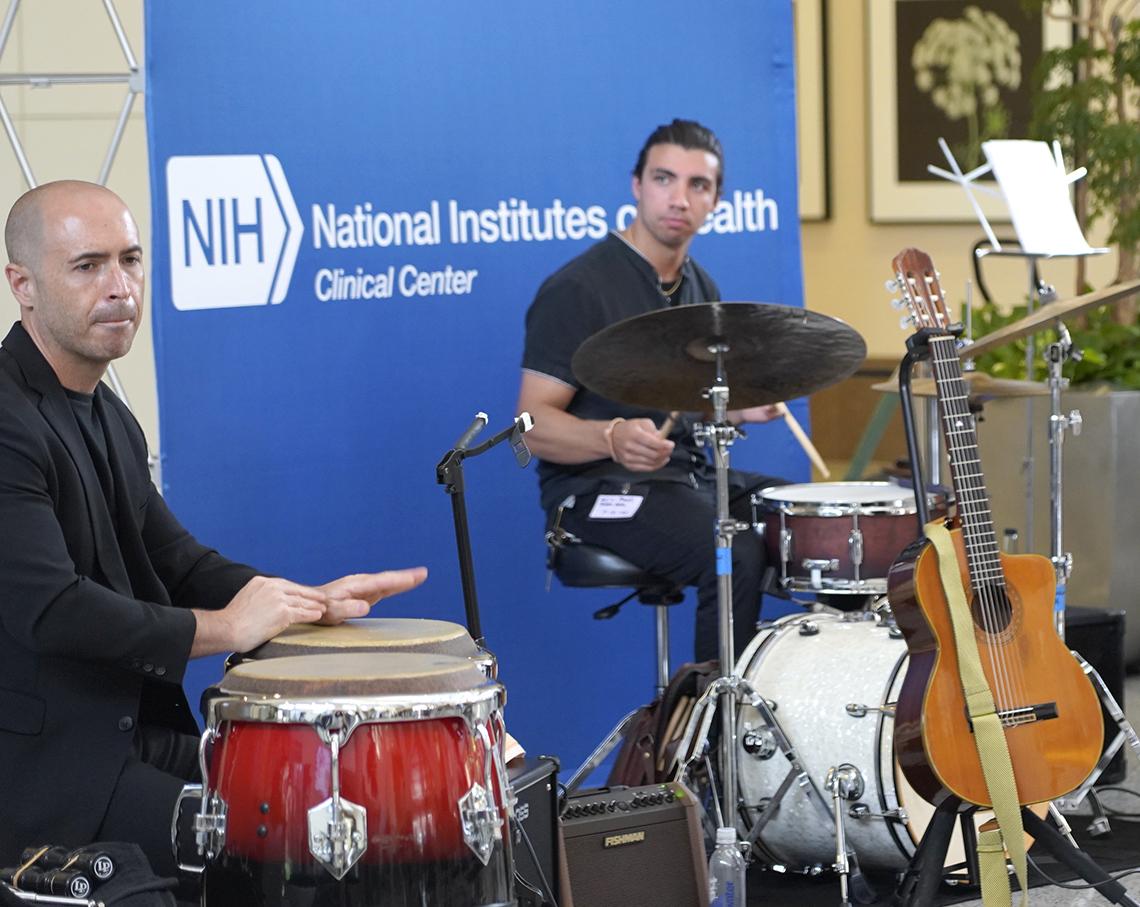 Jazz Ensemble Jams in CRC Atrium | NIH Record