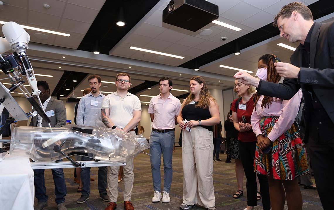 NIBIB Welcomes Congressional Staff, Shows Pioneering Biotech | NIH Record