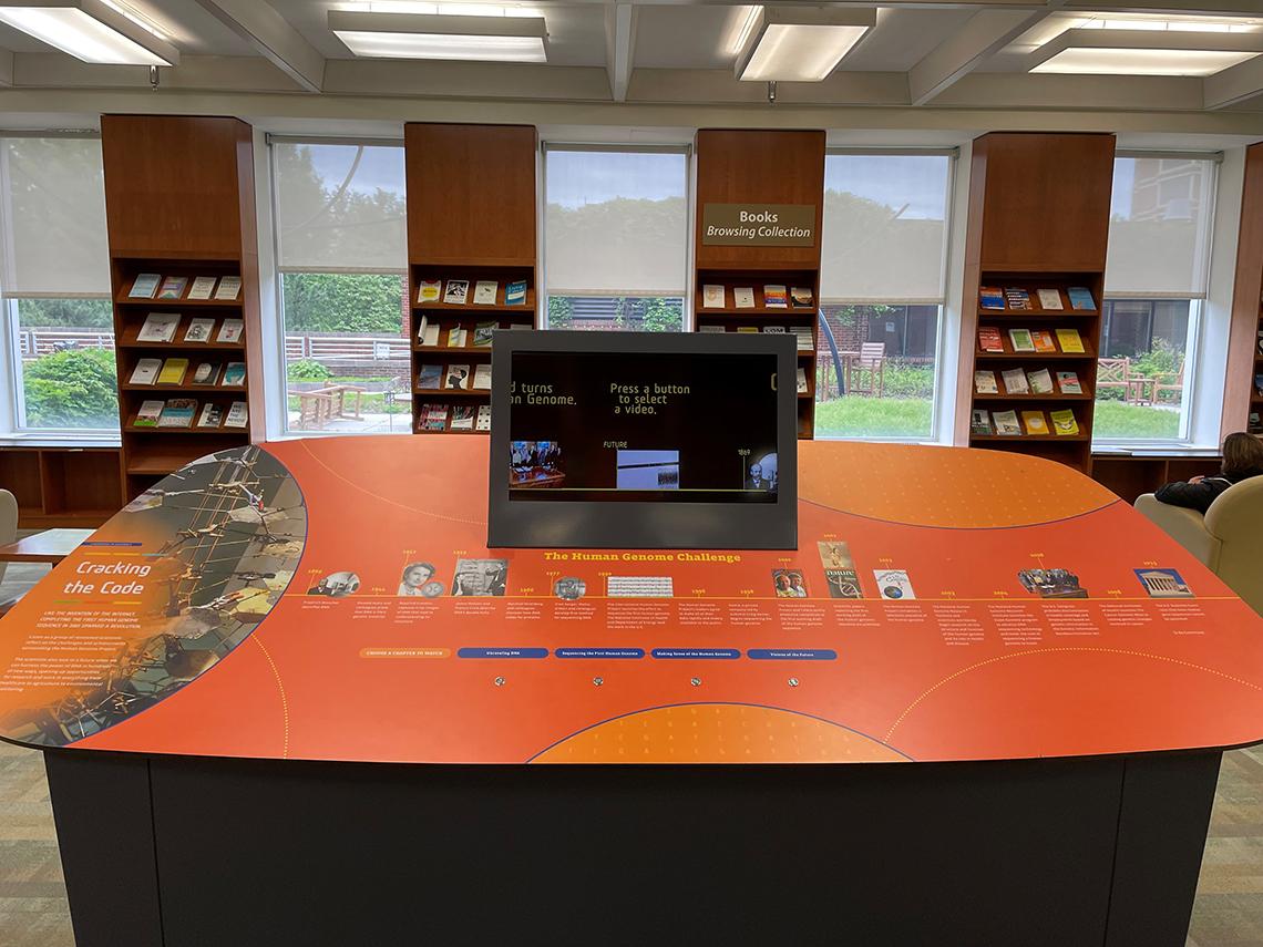 Genome Exhibition Pieces Now on Display at NIH | NIH Record