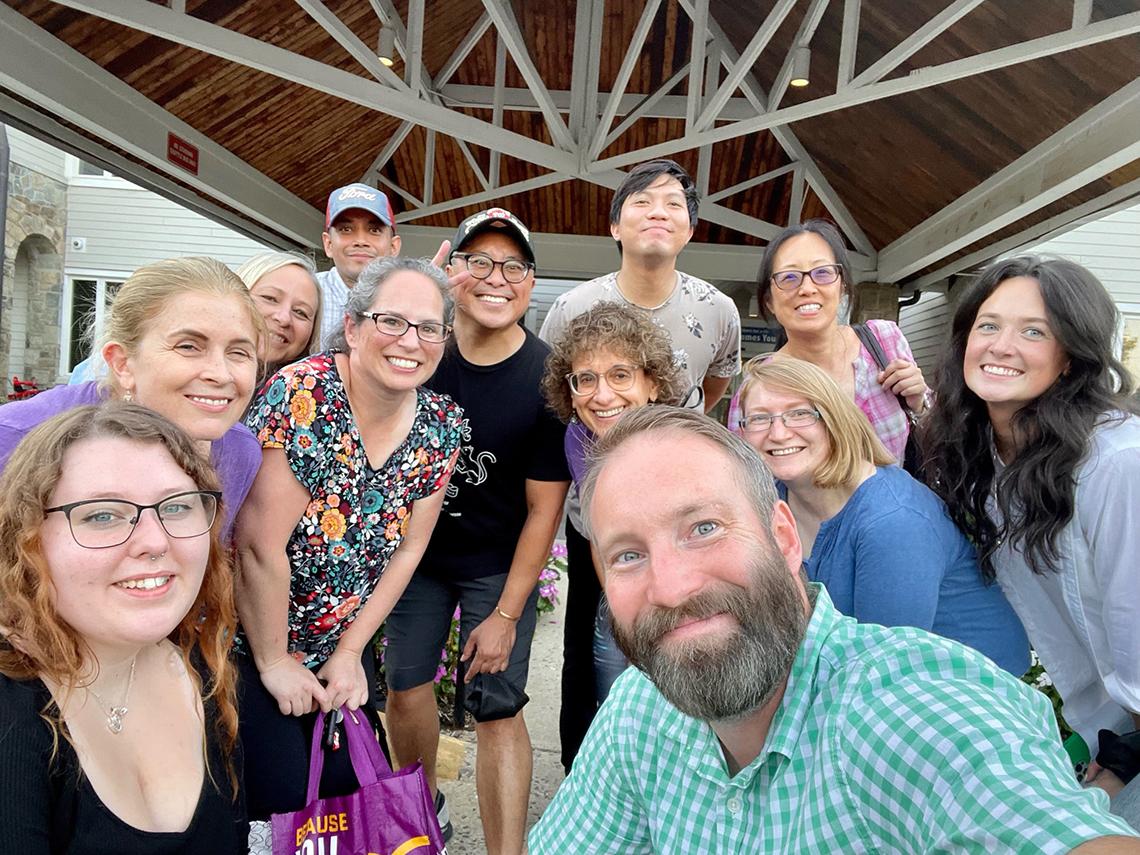 NCATS Staffers Serve Dinner at Children's Inn | NIH Record
