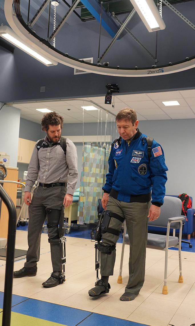 Astronauts Visit Lab, Patients at Clinical Center | NIH Record