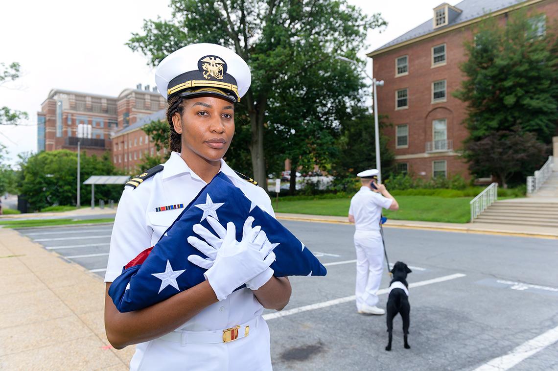 USPHS Raises Flag, Honors its History | NIH Record