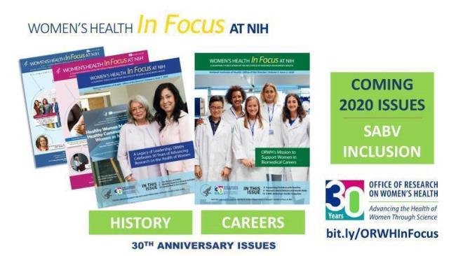 ORWH’s Quarterly Publication Explores Women’s Health | NIH Record