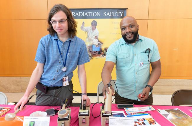 Staff Explore Safety, Wellness Tips at Annual Fair | NIH Record