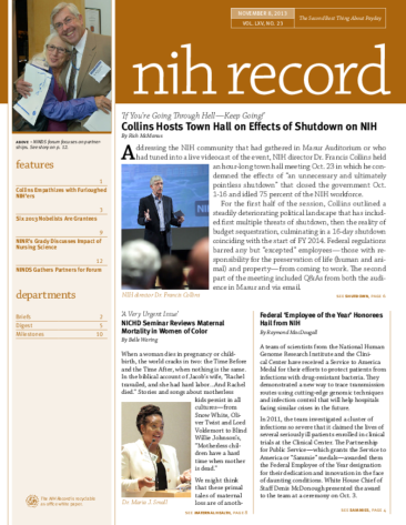 November 8, 2013 | NIH Record