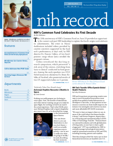 July 18, 2014 | NIH Record