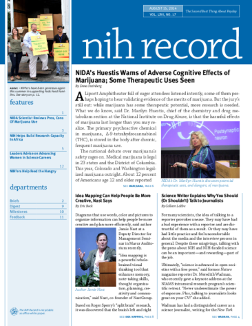 August 15, 2014 | NIH Record