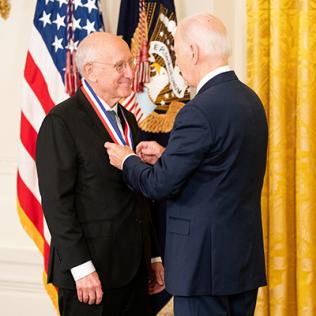 Rosenberg Receives Presidential Medal | NIH Record