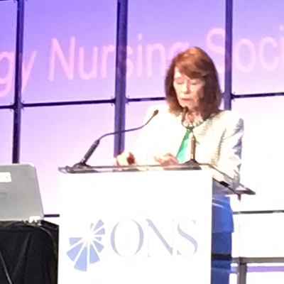 Grady Discusses Future of Nursing Science at ONS | NIH Record