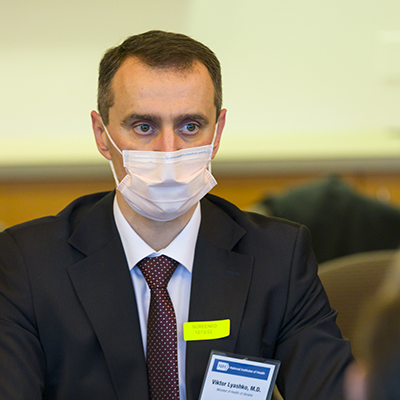 Ukraine’s Health Minister Visits NIH, Explores Collaboration | NIH Record