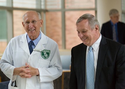 Largest Ever U.S. Senate Delegation Visits NIH | NIH Record